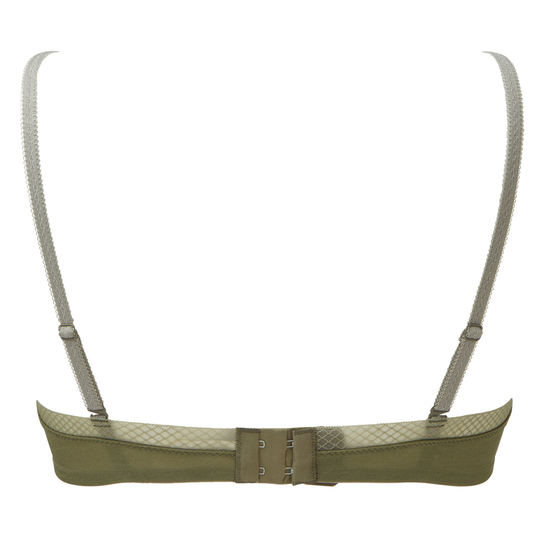 Gossard Glossies Sage Sexy Sheer Molded Bra 6271 @ Lavinia Lingerie